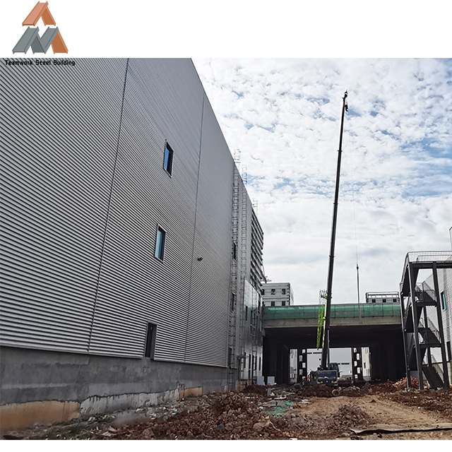 Steel Beam Structure Building House - Foshan Teamwork Steel Structure ...