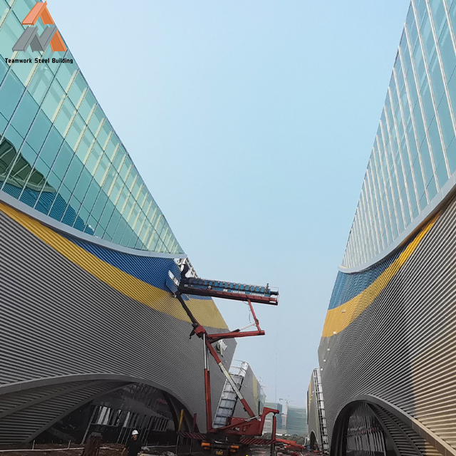 Steel Frame Commercial Building - Produced by China Steel Structure ...