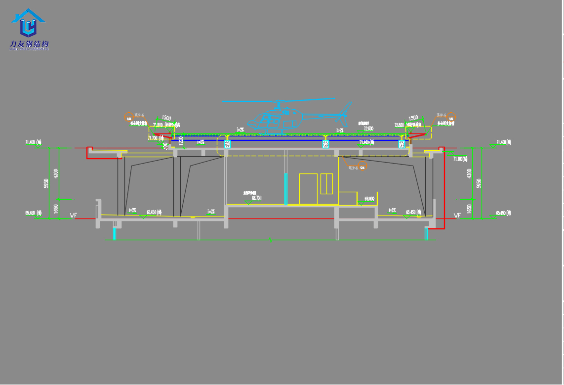 Steel Construction of the Helipad丨Steel Structure Company丨Teamwork