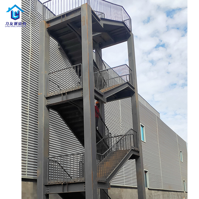 Steel Frame Stairs - Produced by China Steel Structure Manufacturer