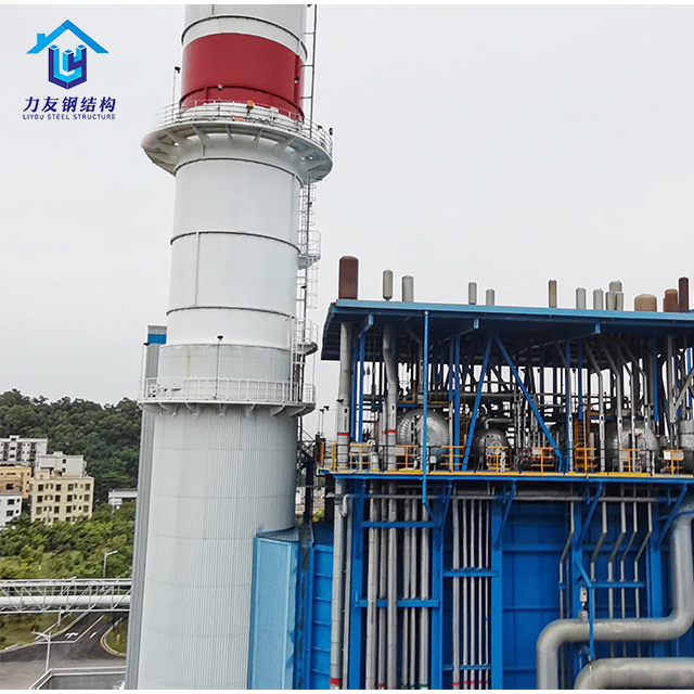 Prefabricated Power Station Steel Structure - Foshan Teamwork Steel ...