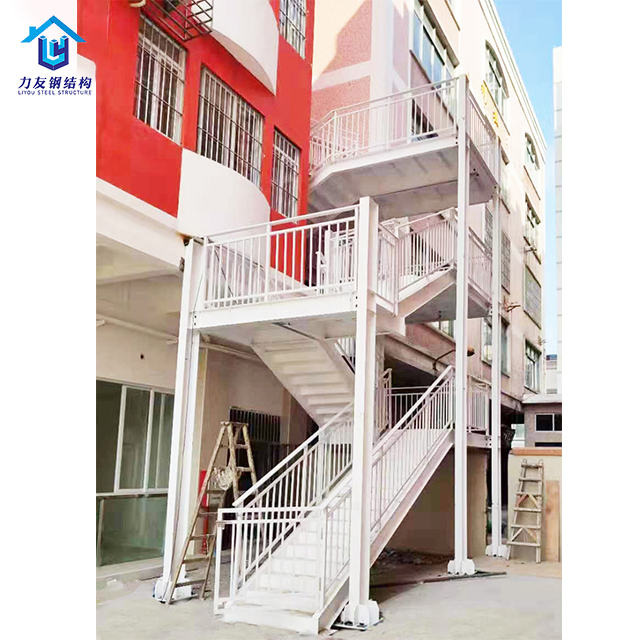 Steel Structure Stairs - Produced by China Steel Structure Manufacturer