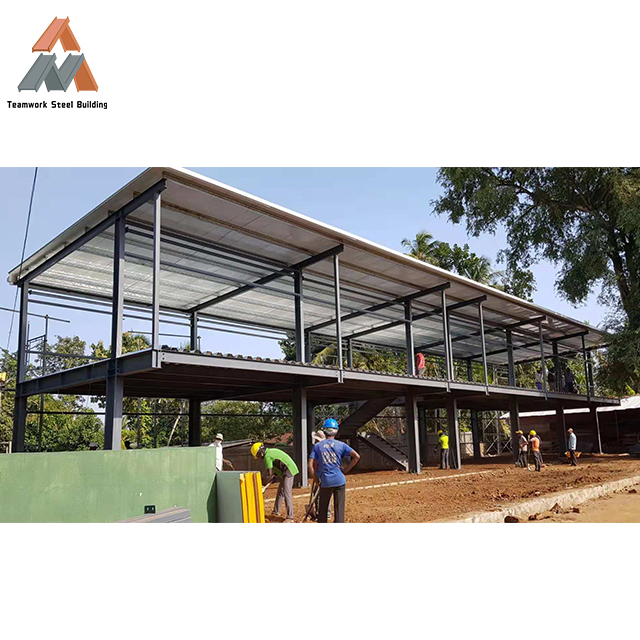 Building Steel Structure School - Teamwork Steel Structure Factory