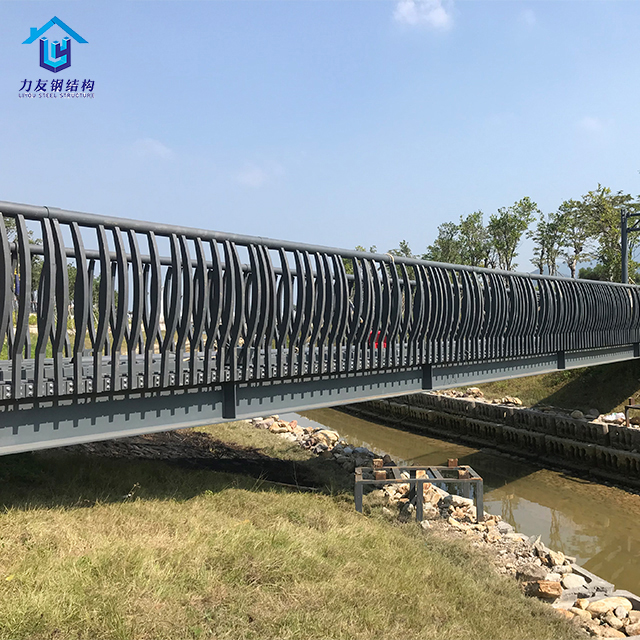 Metal Frame Pedestrian Bridge for Scenic Area -Guangdong Liyou Steel ...